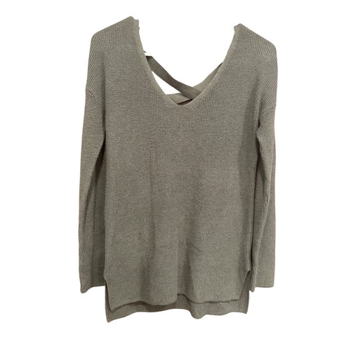Hippie Rose Criss Cross Back Sweater Casual Knit Pullover Top Size S | eBay