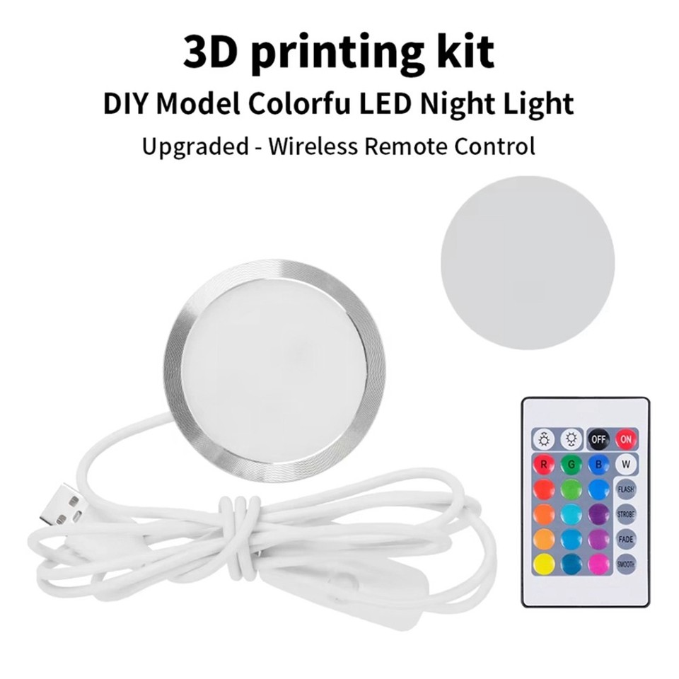 3D Printing Model LED Light LED Spotlight Multicolour Adjustable Led ...