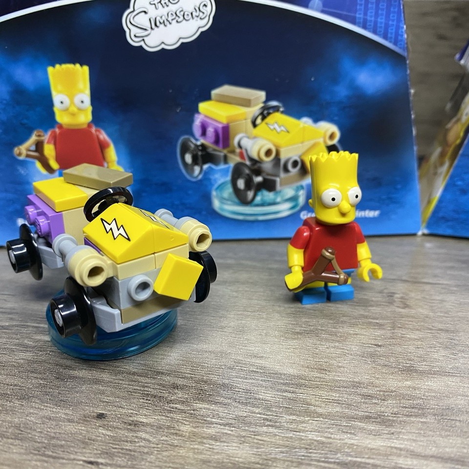 LEGO Dimensions The Simpsons 71202 Homer Level Pack & 71211 Bart Fun ...