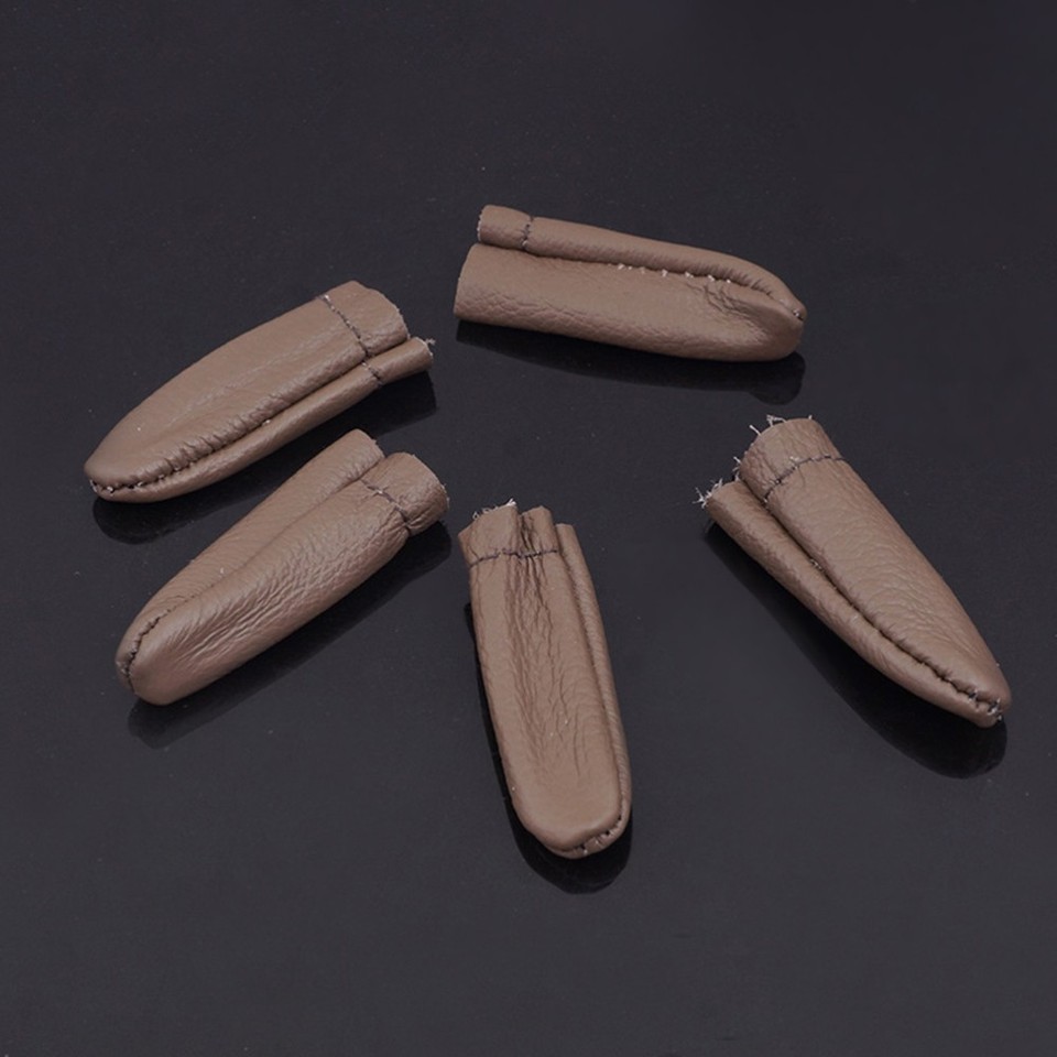 2pcs Thimble Finger Protector Cowhide Finger Guard Finger Protector for ...