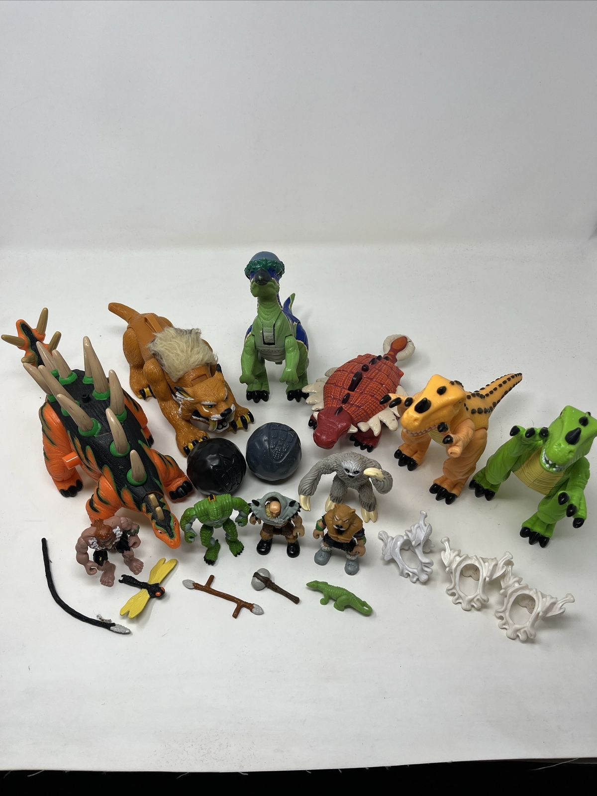 Imaginext Jurassic Park Dinosaur lot with Figures Vintage Sloth | eBay
