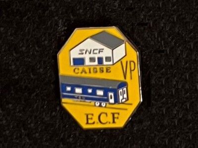 PIN'S LAPEL PIN BADGE SNCF WAGON CAISSE VP E.C.F RARE | eBay