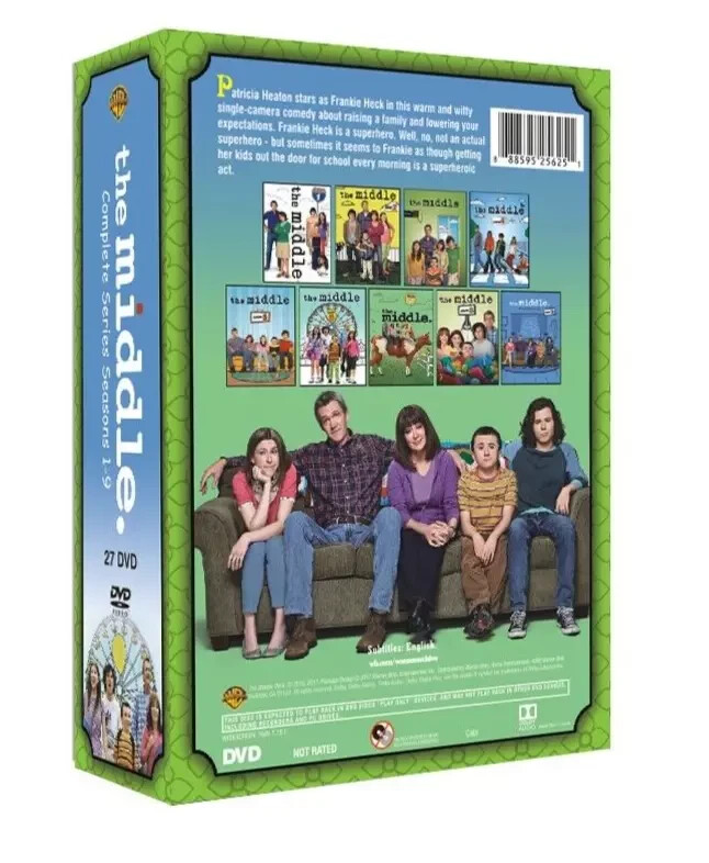 The Middle Complete Series Seasons 1-9 (DVD , 27-Disc Box Set) Region 1 ...