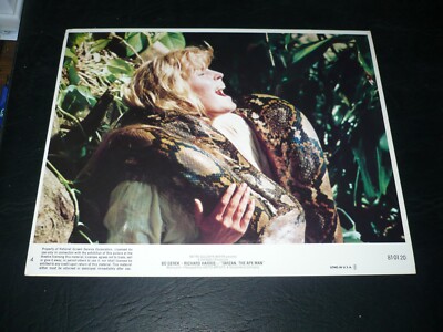 TARZAN, THE APE MAN, orig 8x10 #4 [Bo Derek vs a small snake] - 1981 ...