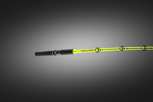 Catch The Fever® Yellow Hellcat Rod Series | 7’6” Casting & Spinning ...