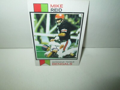 MIKE REID 1973 CARD Topps #420 CINCINATTI BENGALS Penn State DE Exc | eBay