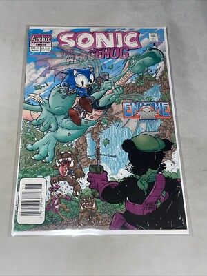 CLOSE-UP PHOTOS: Sonic the Hedgehog #49 August 1997 Endgame 3/4 VF | eBay