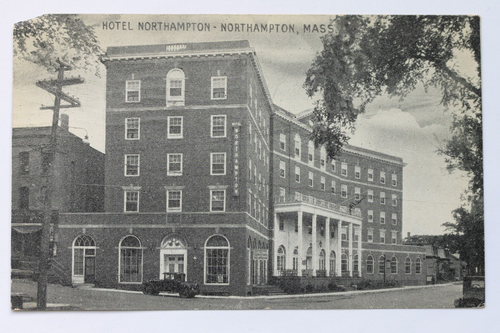 Old postcard HOTEL NORTHAMPTON, NORTHAMPTON, HAMPSHIRE COUNTY, MA, 1938 ...