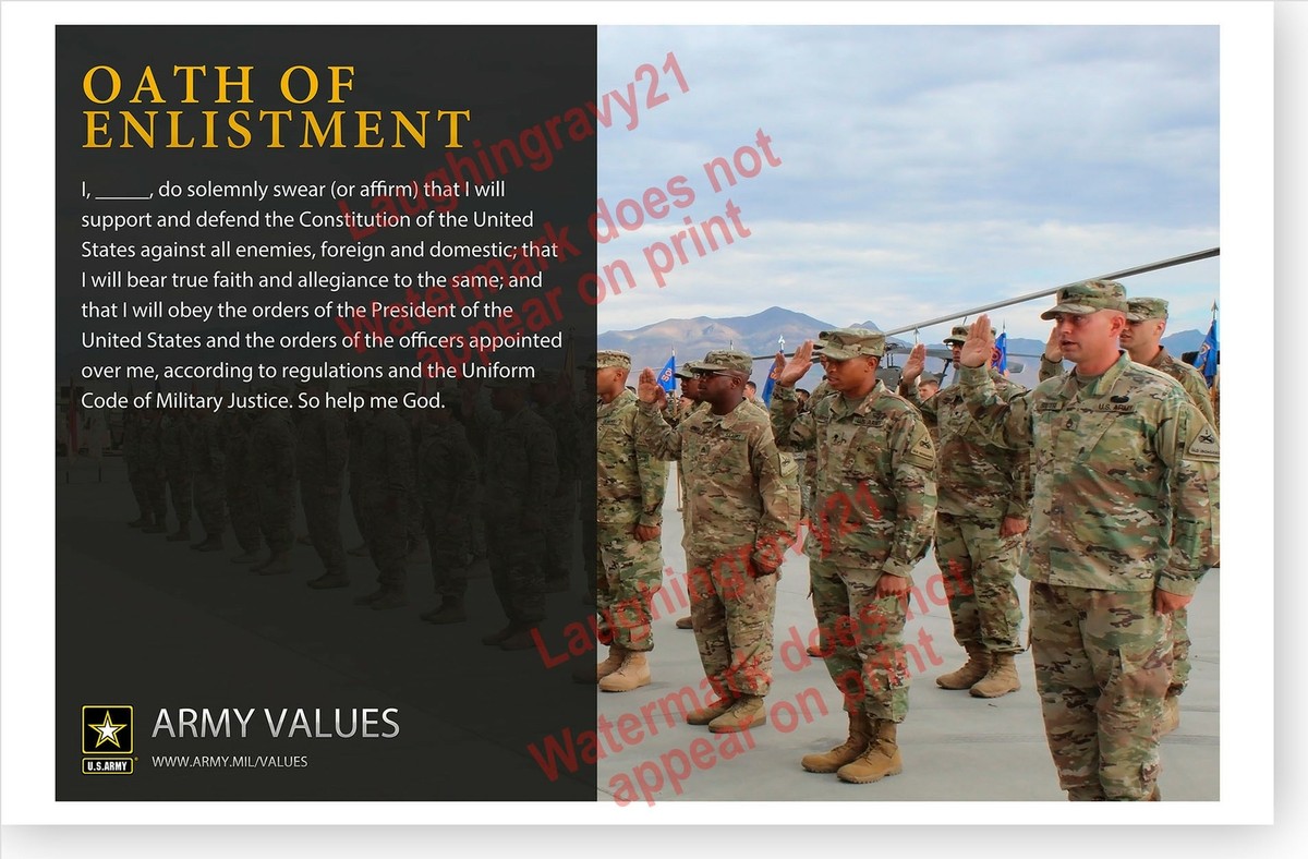 U S Military Oath Wallpaper