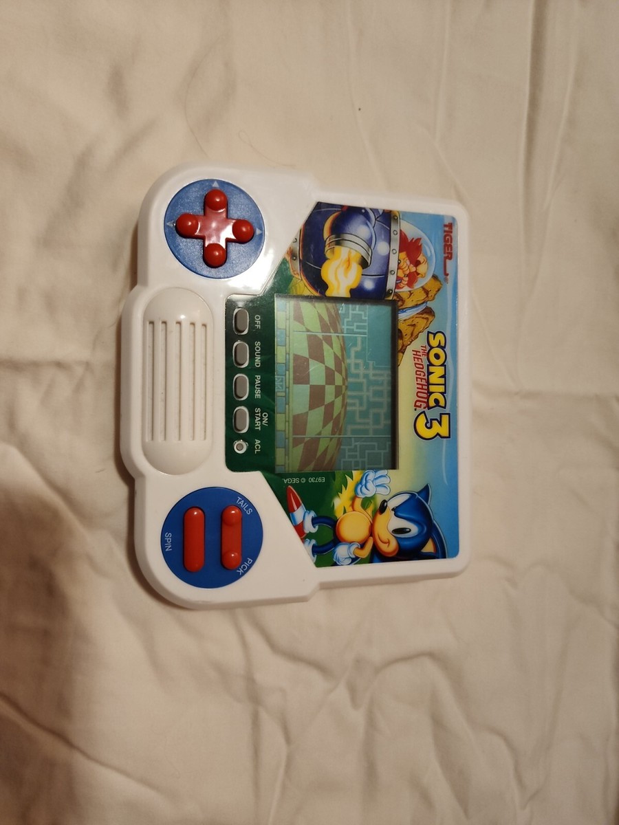Sonic The Hedgehog Handheld Game Tiger's Retro LCD Handheld Games Are