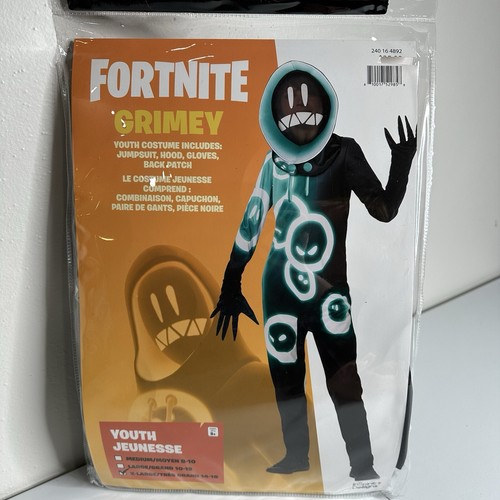 Fortnite Grimey Costume Youth XL 14 - 16 Halloween InSpirit Designs ...