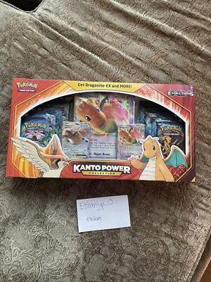 Pokemon Kanto Power Collection Box (Dragonite EX) XY Evolutions Factory ...