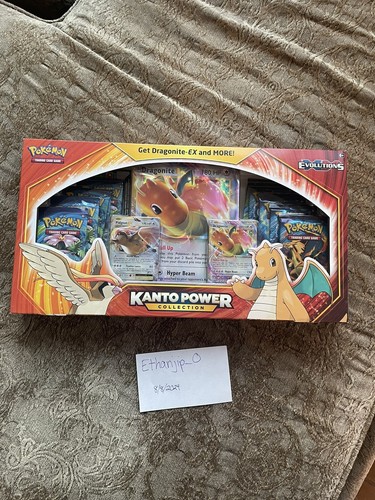 Pokemon Kanto Power Collection Box (Dragonite EX) XY Evolutions Factory ...