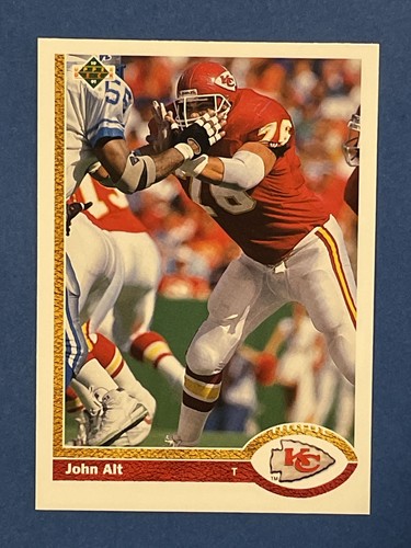 John Alt 1991 Upper Deck Base #198 Kansas City Chiefs | eBay