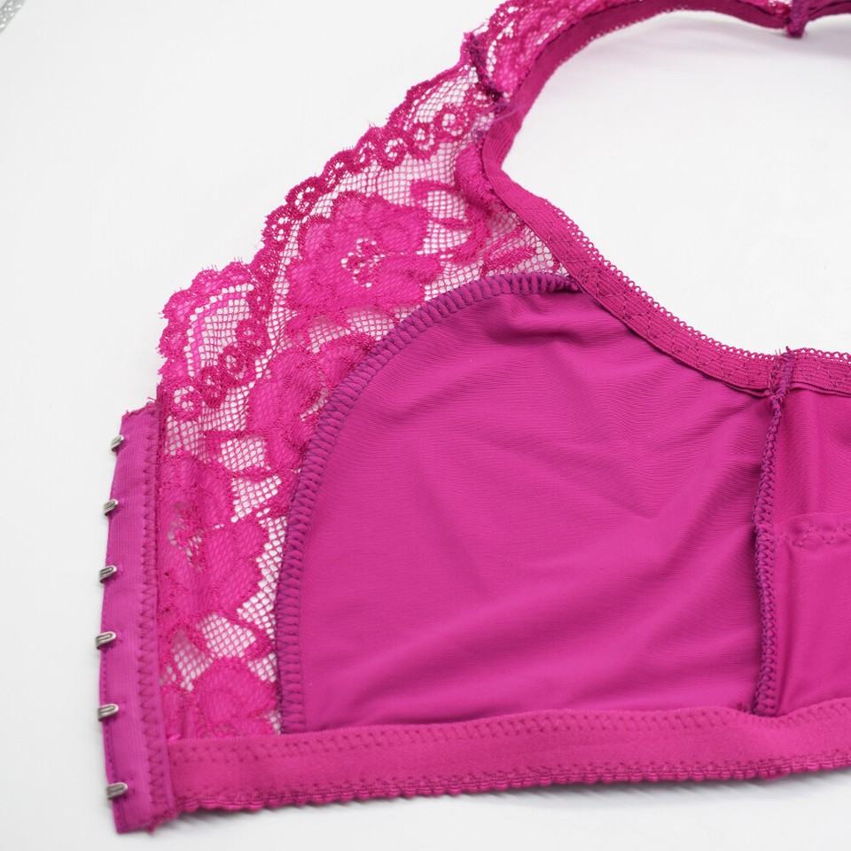 Front Hooks Bra Ladies Bras Sports Vest Wireless Brassiere Lace Sexy ...