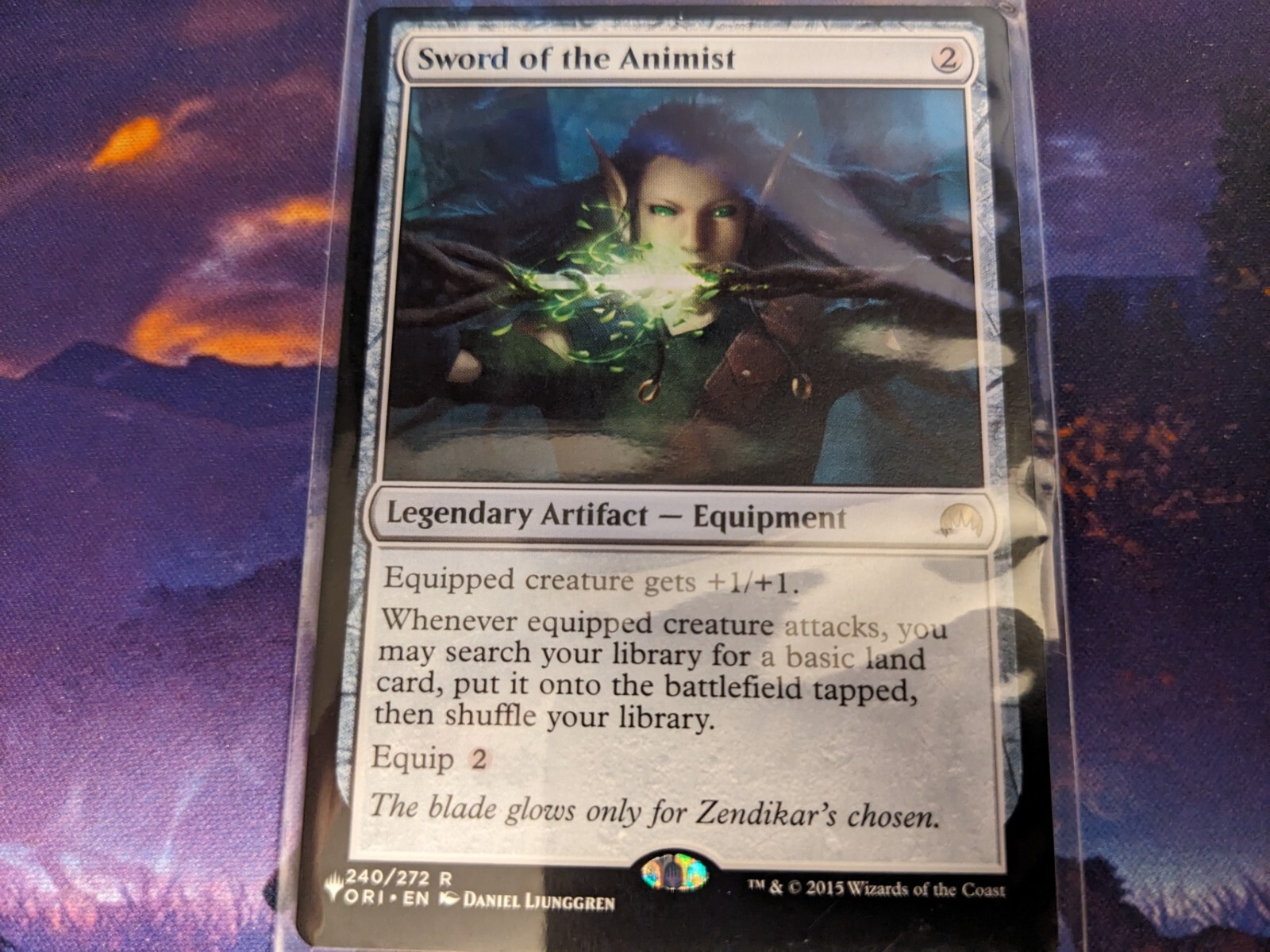 MTG Magic: The Gathering Sword of the Animist ORI NM! | eBay