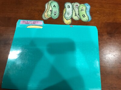 In a Pickle! Number and number sets Grade preK math file folder game ...