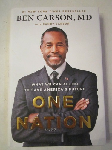 2014 DR BEN CARSON BOOK ONE NATION AUTOGRAPHED SIGNED | eBay