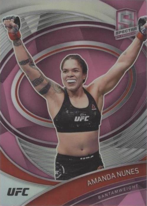 2021 Panini Chronicles UFC - Spectra Amanda Nunes #287 Pink for sale ...
