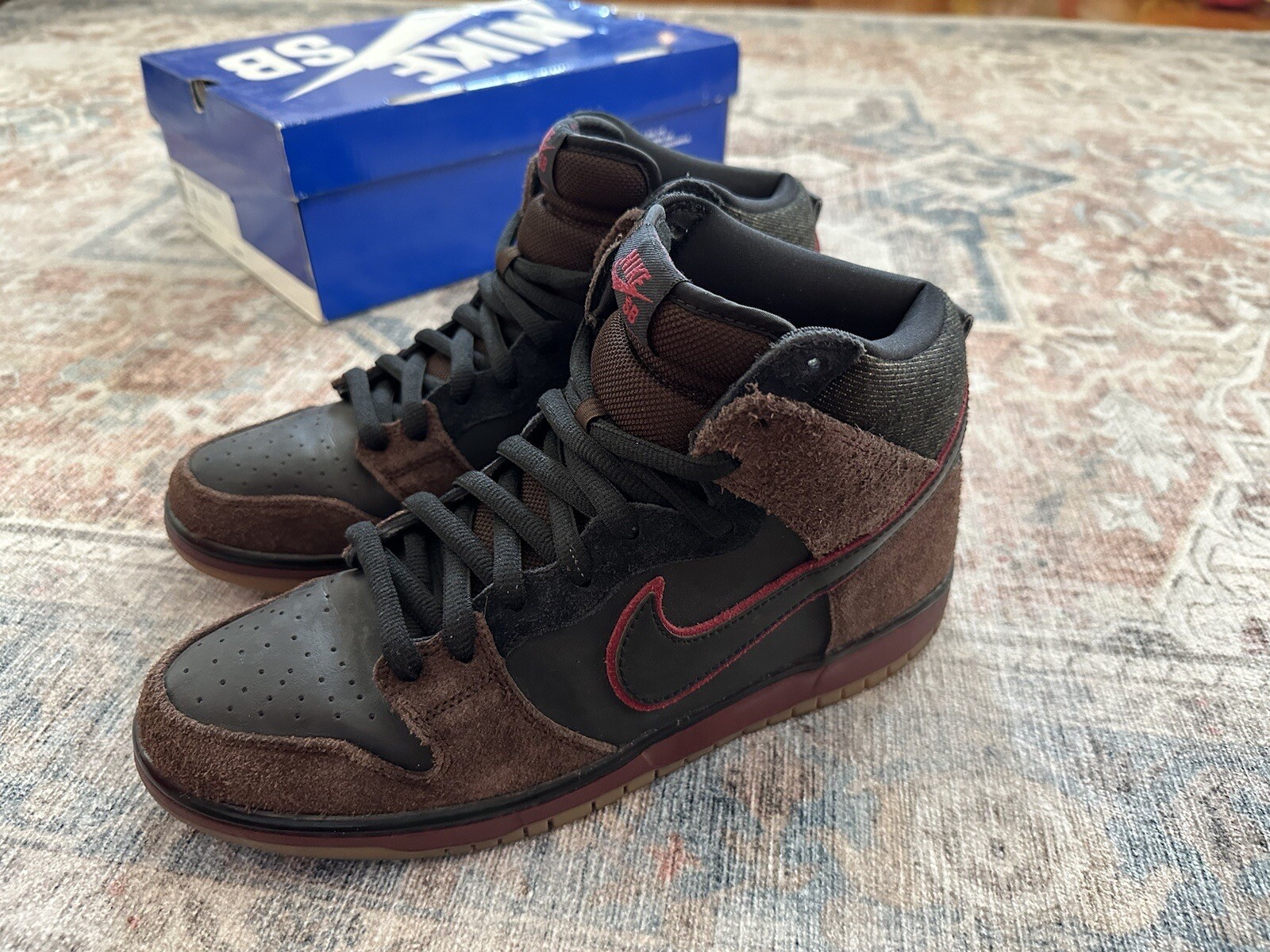 Nike Dunk Premium SB High Slayer Size 9 | eBay