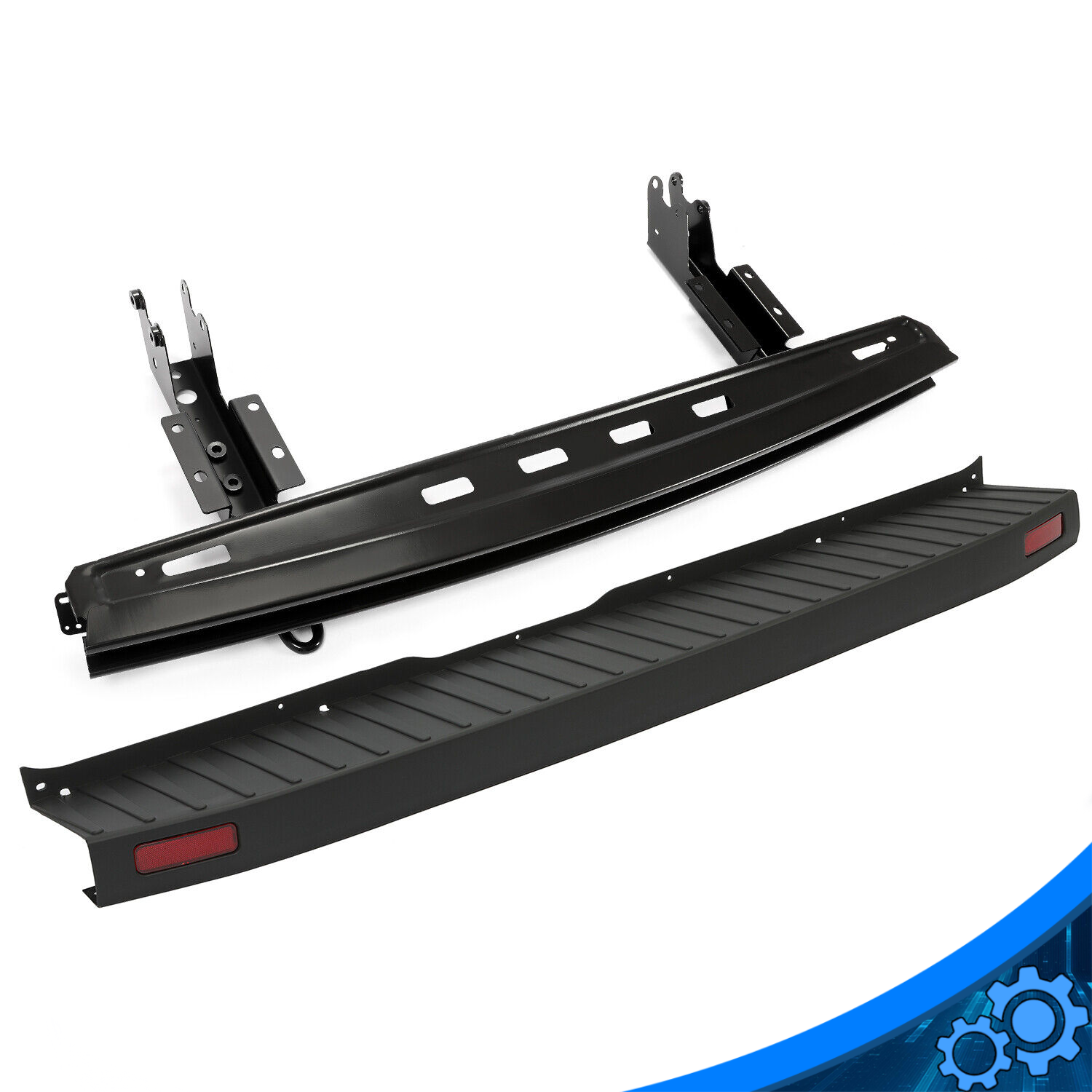 For 15-22 Ford Transit Rear Bumper Cover Top Pad+Reinforcement Cross ...