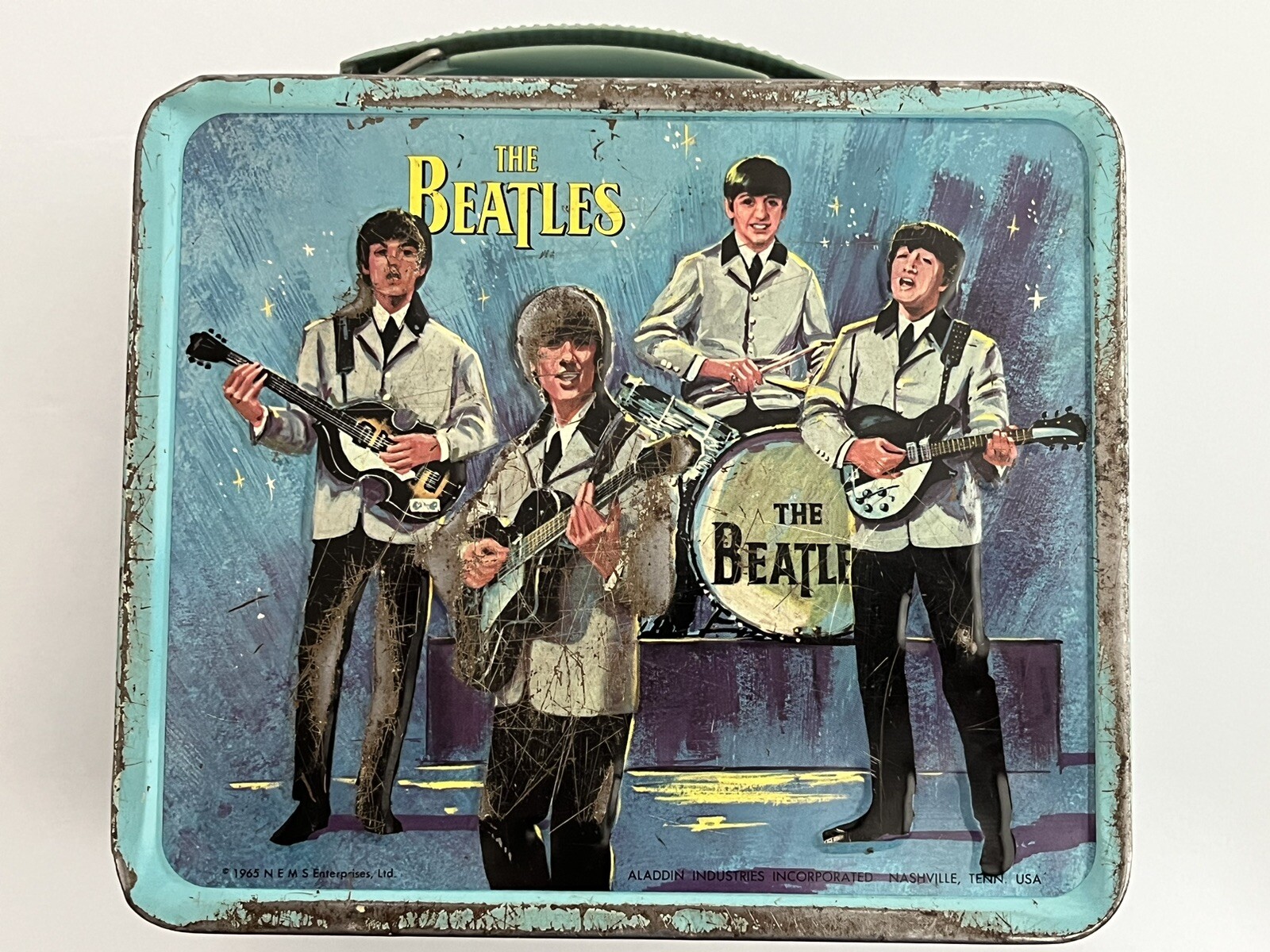 Beatles Lunch Box Only Lunchbox Good Condition for the age. vintage ...
