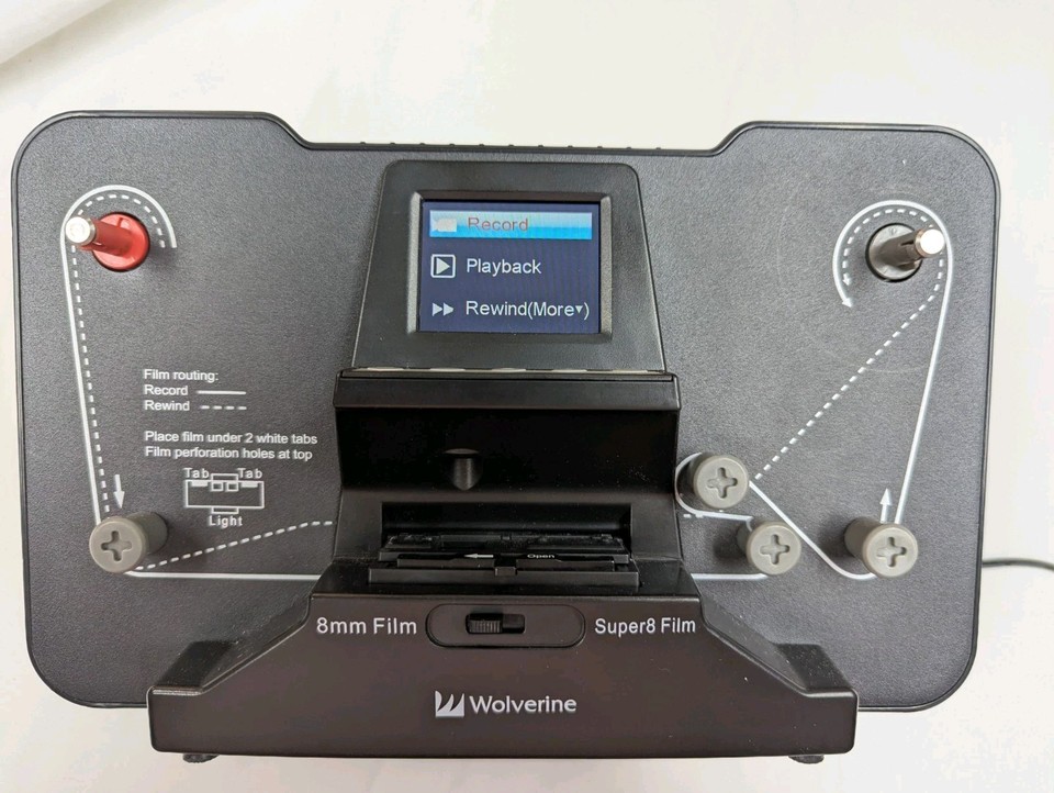 Wolverine Film2digital MovieMaker 8mm / Super 8 Film Digitizer | eBay