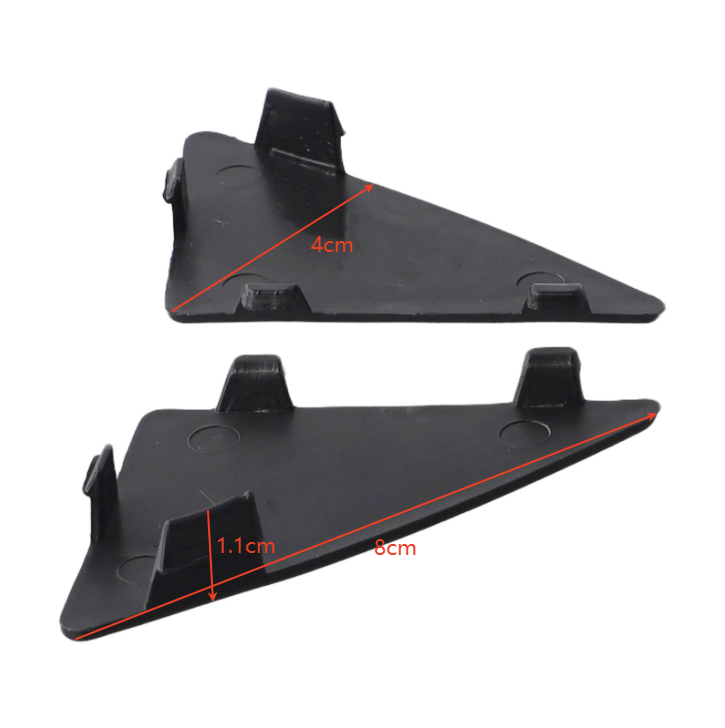 Long lasting Triangle Trim Front Bumper Tow Hook Cover Cap for MAZDA 3 ...