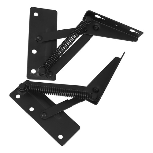 1 Pair Folding Sofa Spring Hinge Cabinet Door Hinges Cupboard Drop Down ...