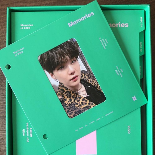 Bts Yoongi Trading Card Memories 2020 Photo Suga | eBay