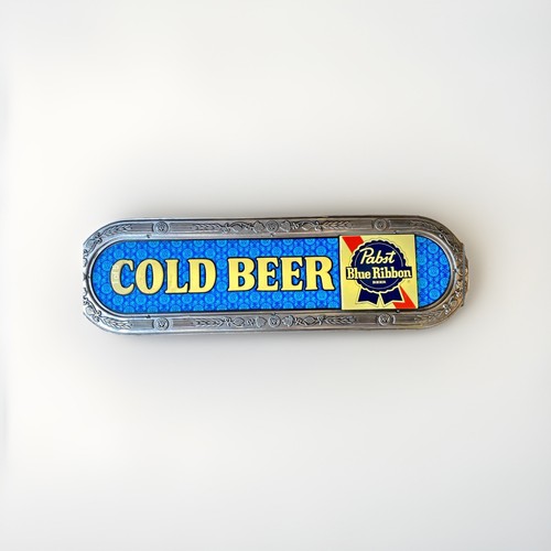 Insegna Da Bar Illuminata Vintage Pabst Blue Ribbon Rara Originale Con ...