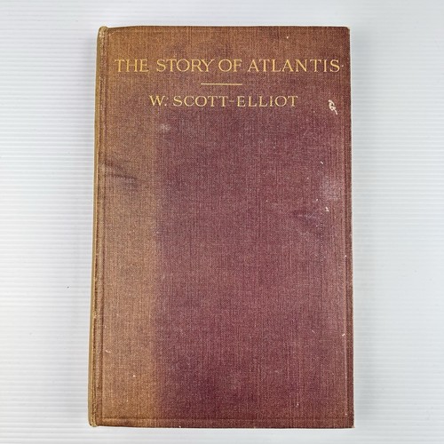 The Story of Atlantis W. Scott-Elliot, 1909 2nd Edn, Complete w/ Four ...