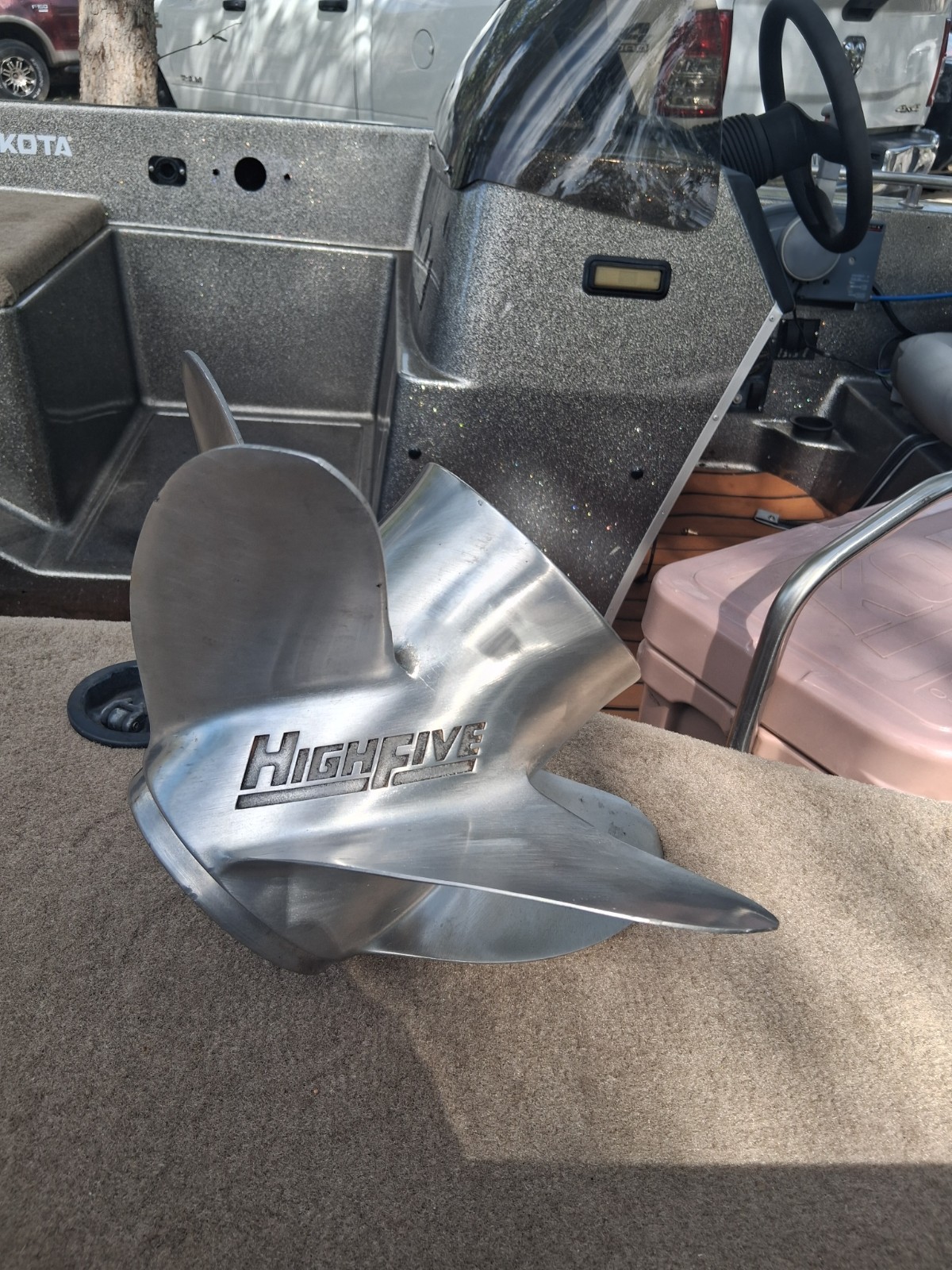 high five propeller 17 Pitch | eBay