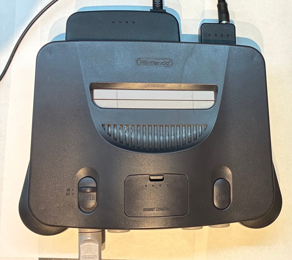 Nintendo 64 (N64) Console PAL with RF and power cables & Grey ...