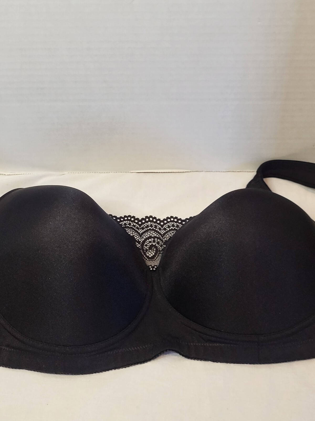 Jodee Black Soft & Smooth Adjustable Straps Wire Free Mastectomy Bra ...