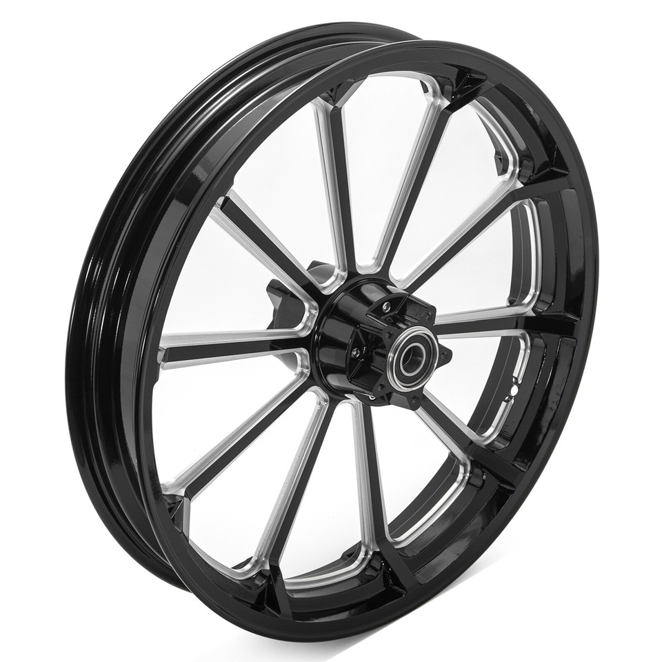 21X3.5 Front Wheel Rim Dual Disc Hub for Harley Touring Road Glide ...