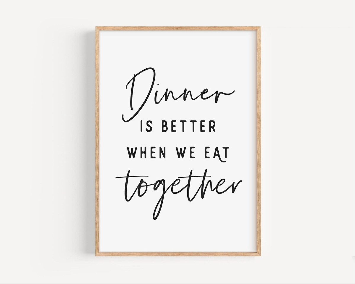 Family Dining Quotes Family Food Blessing Svg, Kitchen Quote Graphic