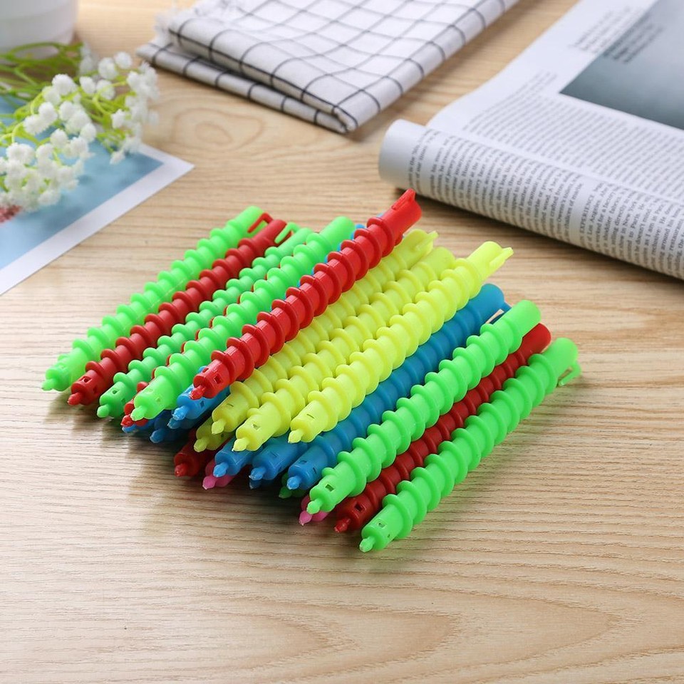 Hair Perm Rods Hair Rods Curlers DIY Plastic Hair Curling Rods for Hair ...
