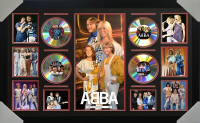 ABBA Signed Framed Limited Edition Memorabilia Large 4CD V3 | eBay