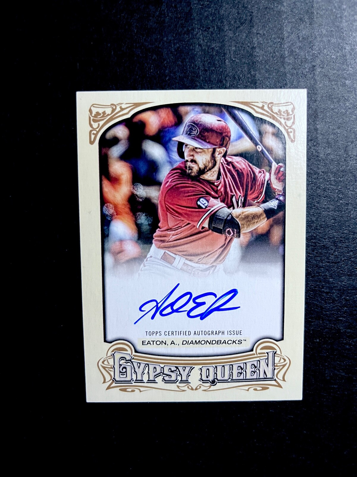 2014 Topps Gypsy Queen Auto Adam Eaton #GQA-AE Auto Arizona ...