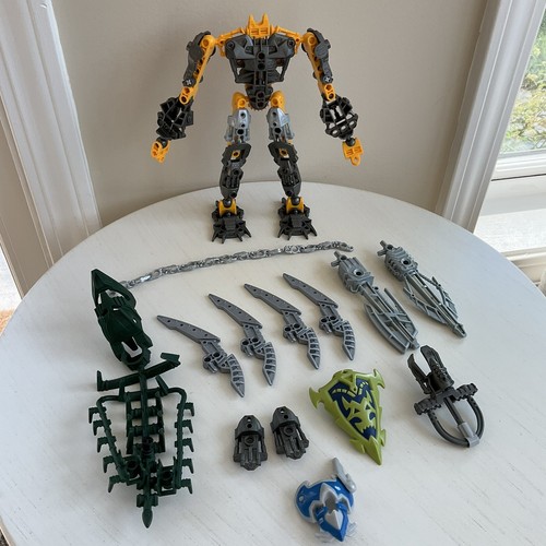 Lot of LEGO Bionicle 1 Figure Weapons Swords, Mask, Shield, Flexible ...