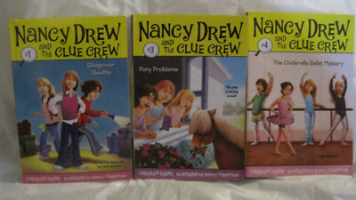 Lot 3~Nancy Drew and the Clue Crew series Chapter Books by Carolyn Keen ...