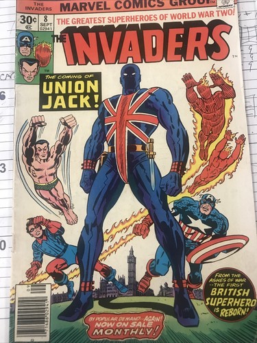 The Invaders #8 (Marvel Comics September 1976) | eBay