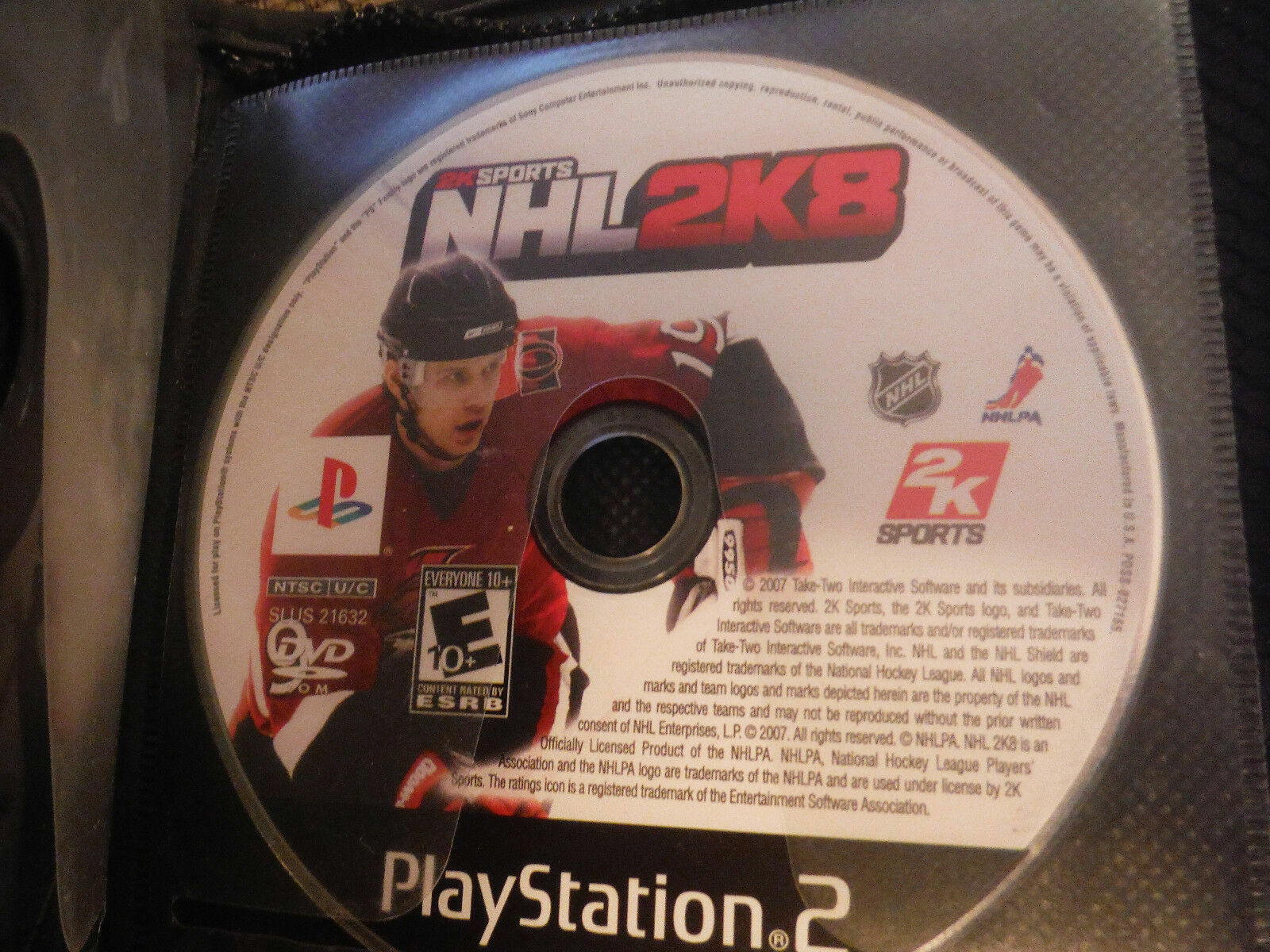 NHL 2K8 PS2 Playstation 2 CD Game with Blank Case - #AF | eBay