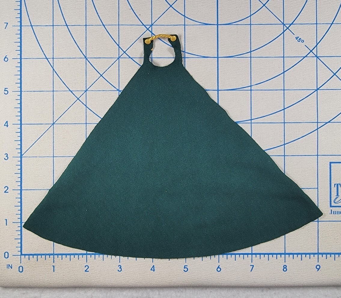 Flash Gordon Male Cloth Cape Prop Fodder 7" 1/10 Scale Ming The ...