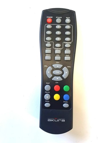 GENUINE ORIGINAL AKURA KT3065 FREEVIEW BOX REMOTE CONTROL | eBay