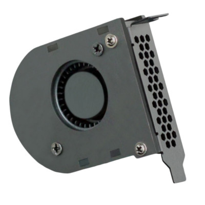 PCIe Slot Fan Mini PC Low Profile Heat Air Exhaust Cooler 3/4pin Power ...