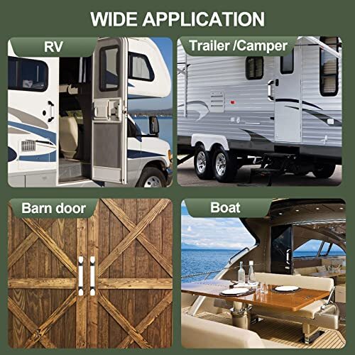 White Grab Handles for Truck, Automotive, RV Entry Handle Grab Bar ...