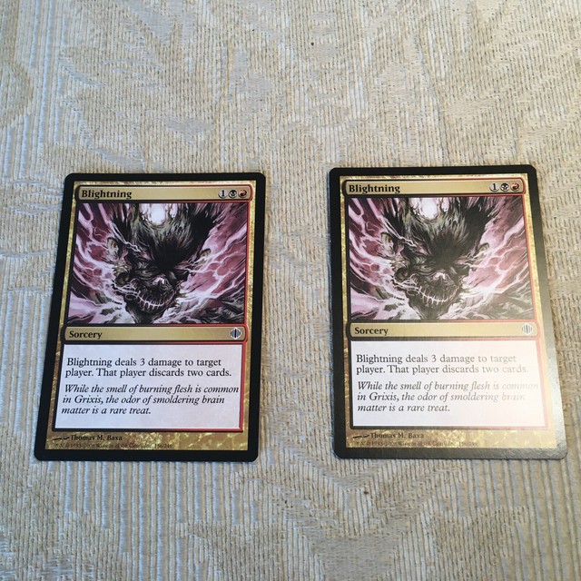 MTG Blightning Shards of Alara 156/249 Regular Common for sale online ...