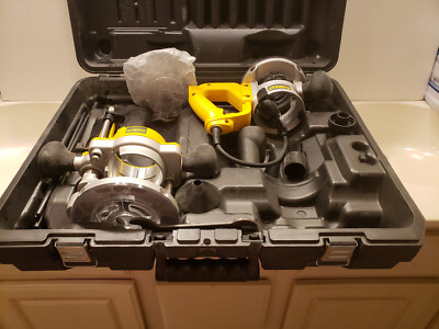 DeWalt DW618B3 Plunge Fixed Base Router Tool Kit, NO ROUTER | eBay